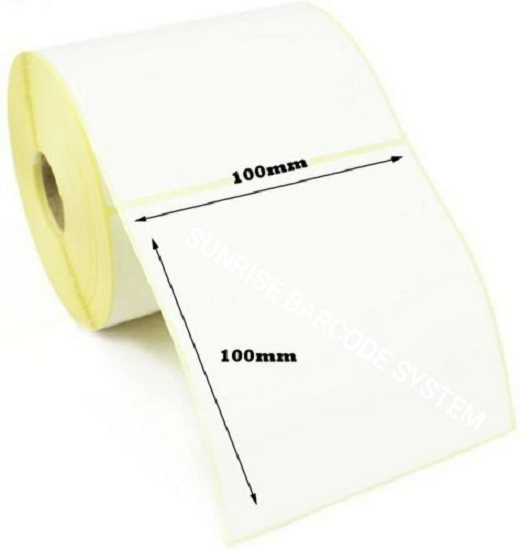 100 x 100 MM Chromo/Paper Label, 1 UP, 1 roll of 500 labels - Solitaire ...
