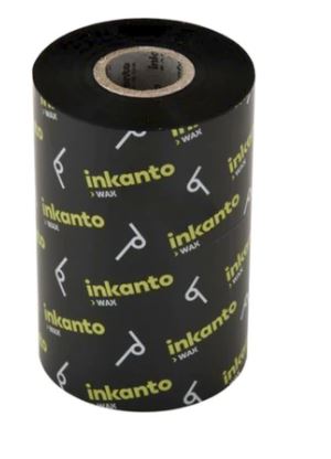 Inkanto AWR1 Thermal Transfer Premium Wax Ribbon 110x300M, 1 Inch Core ...