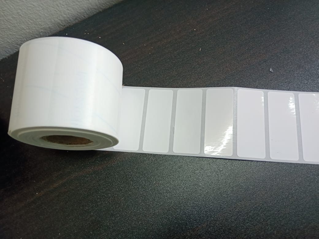 38×20 Non Tearable Glossy Label, 1 UP, 1 Roll Of 3000 labels, Best ...