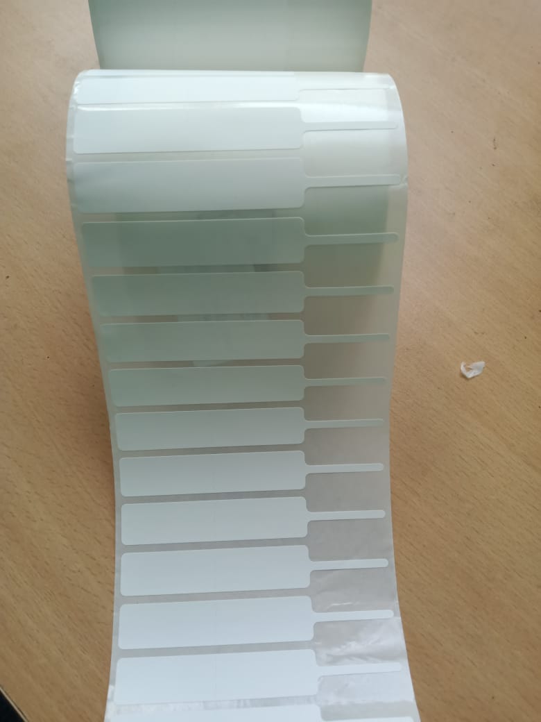 100mmX15mm Jewellery,Optical Barcode Labels, Tags, Matt + PARTIAL ...