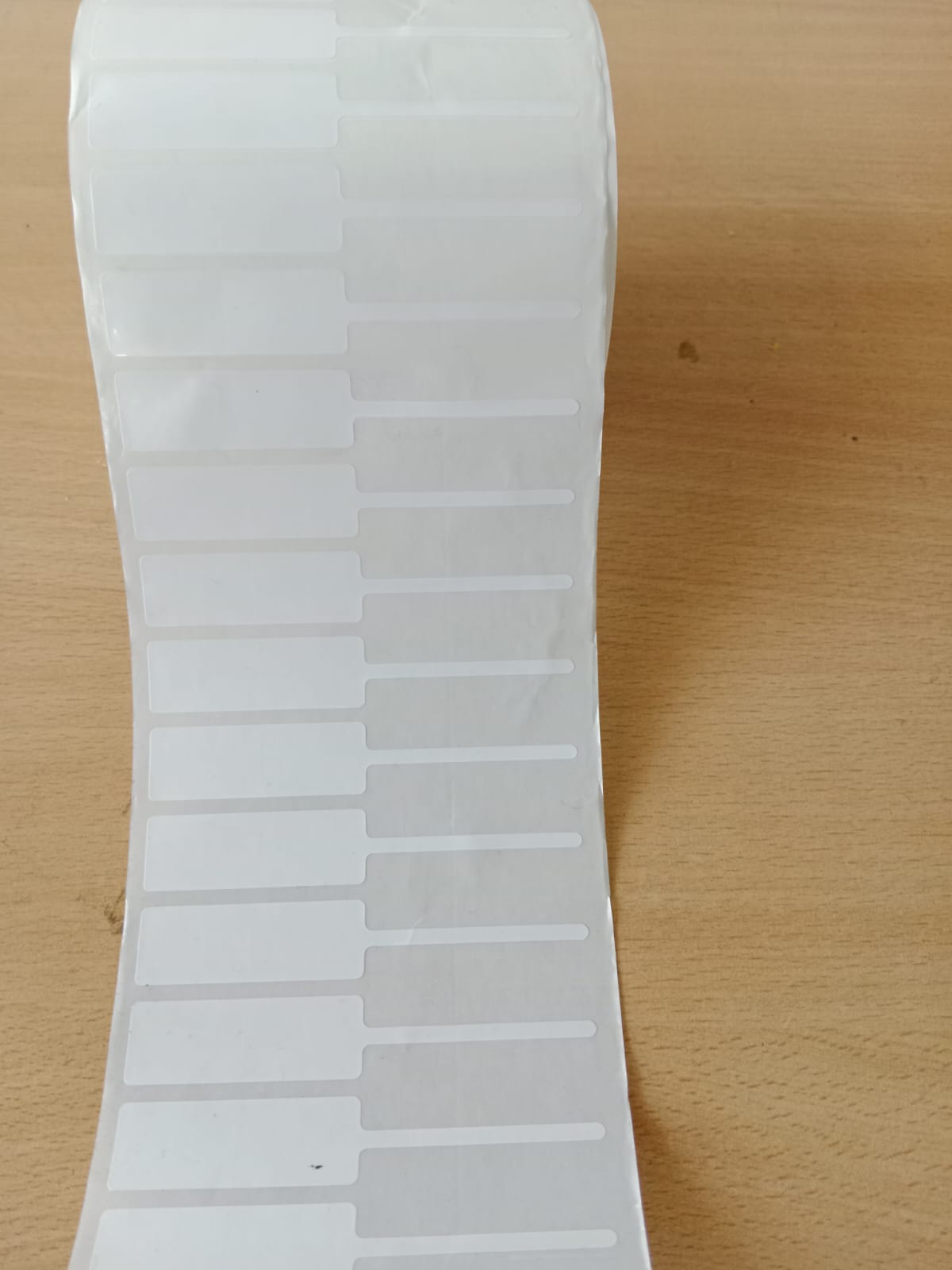 88mmX15mm Jewellery,Optical Barcode Labels, tags, White Color, Full ...