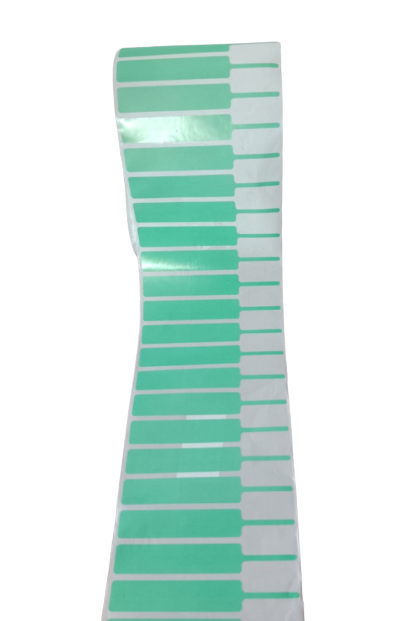 100mmX15mm (70mm Printable) Light Green Color Jewellery, Optical ...