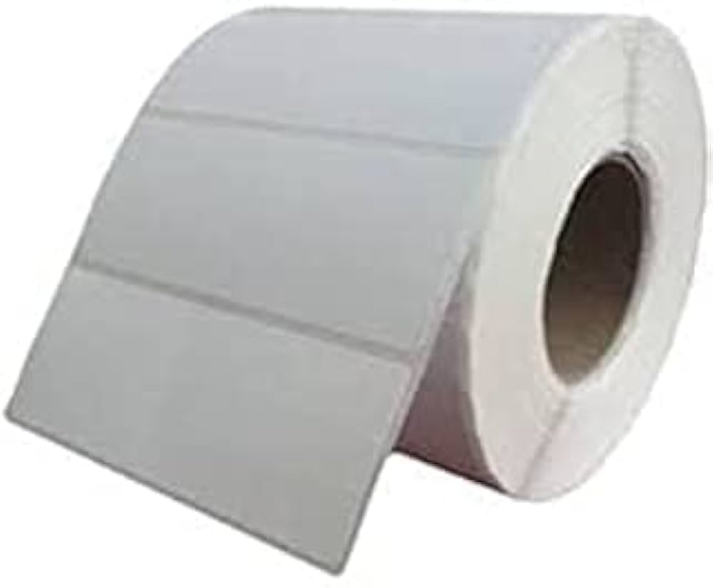 75×25 Non Tearable Sticker, Labels, 1Up, Glossy Label , 1 roll of 2000 ...