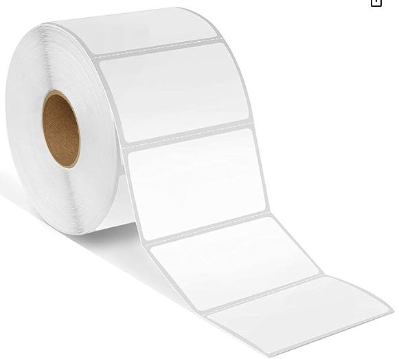 50×38 Non Tearable Glossy Label, 1 UP, 1 roll of 1500 labels, Best ...