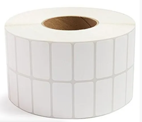 50×50 Non Tearable Glossy Label Sticker, 2UP, 1 roll of 2000 labels ...